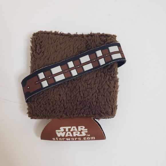 Star Wars | Other | Star Wars Furry Chewbacca Can Koozie Can Cooler ...